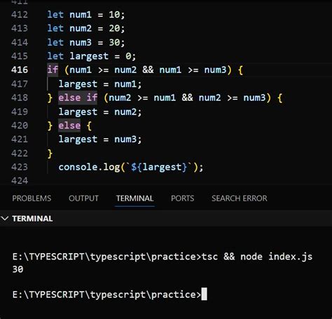 Rukhsana Muzammil` On Linkedin Create A Typescript Program That Takes Three Numbers As Input