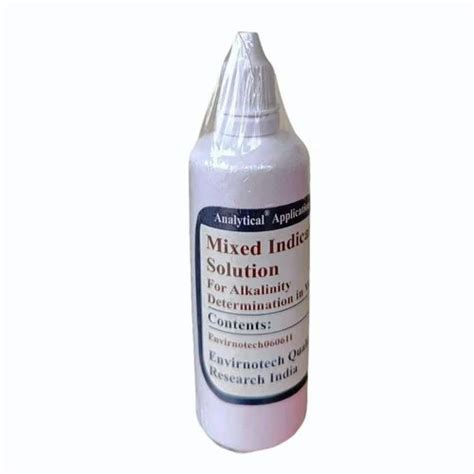 Mixed Indicator Solution At ₹ 440bottle In Bhopal Id 2851882511488