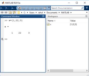 MATLAB Variable Scalar Vector Or Matrix And Commands Like Clear Who And Whos