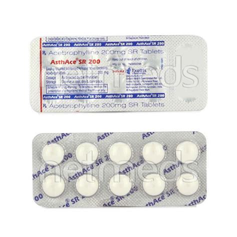 Asthace Sr 200mg Tablet 10s