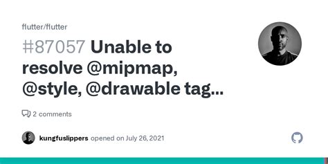 Unable To Resolve Mipmap Style Drawable Tags In Default Project