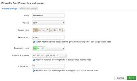Port Forwarding · Ysuracopenmptcprouter Wiki · Github