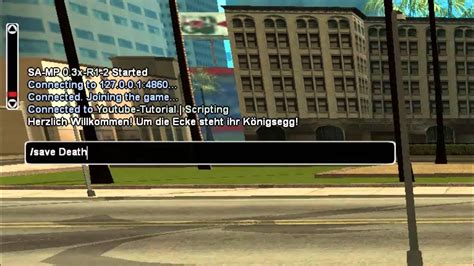 Samp Pawn Tutorial 002 Erster Befehl Help Befehl Dialog Youtube