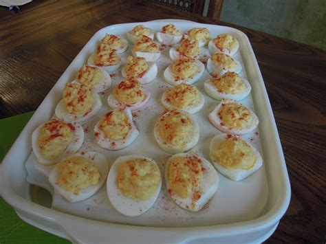 Classic Deviled Eggs Christines Taste Of Heaven