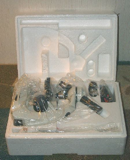 Making A Clamshell Case Of Hardened Styrofoam For The Beginner Microscope