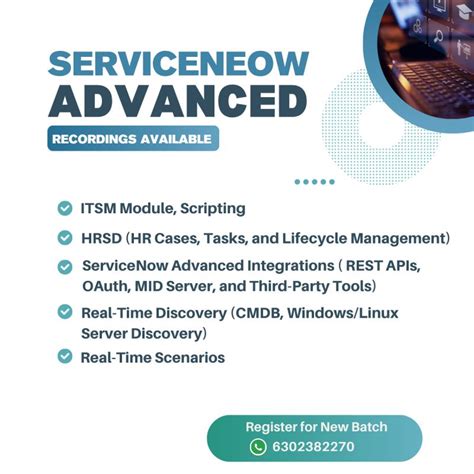 This Advanced Servicenow Scripting And Development Course Is Built To