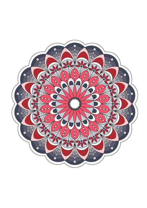 알라딘 미리보기 The 색칠 만다라 색칠하기 1