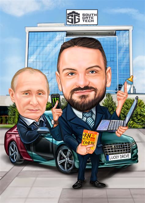 Карикатура с известна личност Карикатура Забавности Личности