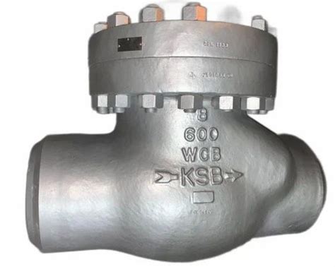 Carbon Steel Cs Swing Check Valve Valve Size 8 0 Inch Size 8 At ₹ 50000 In Mumbai