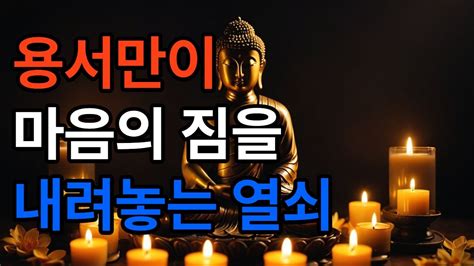 용서만이 마음을 이기는 수행 입니다 부처님말씀석가모니가르침불교명언불교방송용서 Youtube