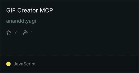 GIF Creator MCP Glama