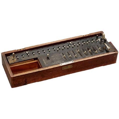 Bunzel Delton Model 4 Calculating Machine C 1908