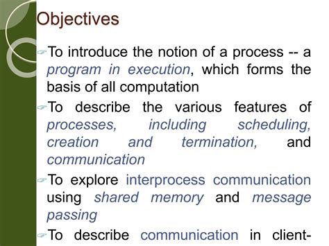Os Unit Ii Ch3 Process And Cpu Scheduling Ppt