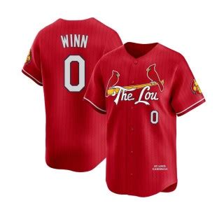 St Louis Cardinals 0 Masyn Winn Limited Red 2024 City Connect Youth