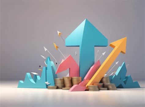 Premium Ai Image 3d Minimal Soaring Finances Strengthening Currency