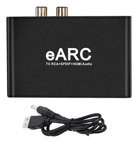 Earc Arc Audio Converter 192khz Extractor Earc To Rca Audio Mercadolibre