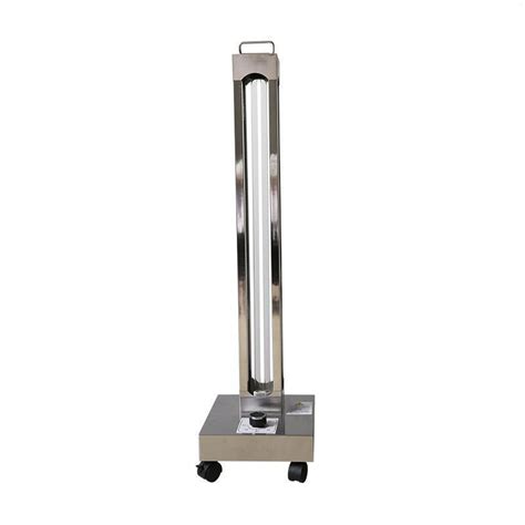 Portable UVC 150W Bactericidal Lamp With Ozone Stainless Steel Remote Control And Timer 120