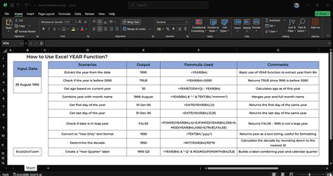 Excel File Options Shortcuts List And Its Explanations Excel24x7