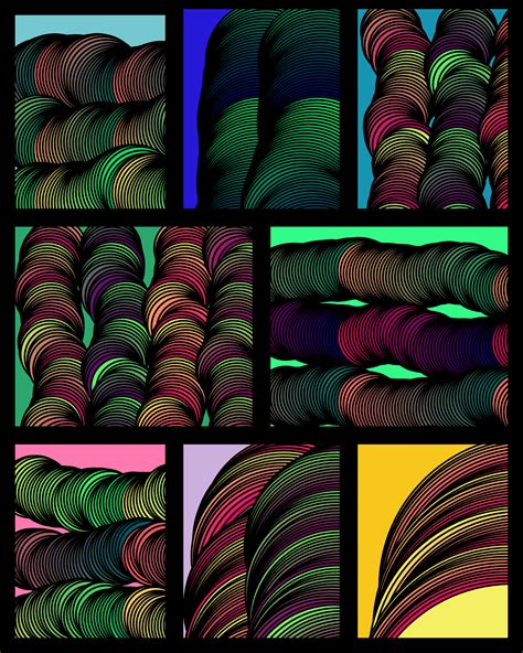 A P5js Generative Grid Of Circles That Turned Out Having A Certain Comic Vibe Rgenerative