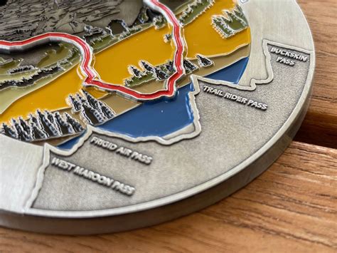 Four Pass Loop Medal Hikermedals