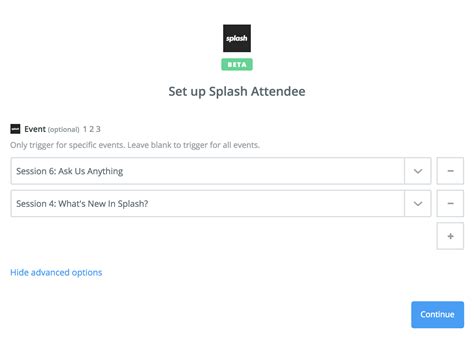 2 Creating A Zap Using An Integration Template Splash Help Center