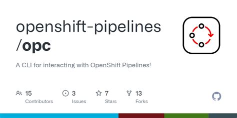 GitHub Openshift Pipelines Opc A CLI For Interacting With OpenShift Pipelines