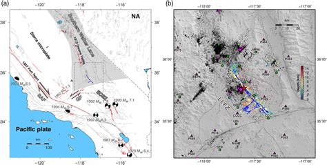 Tectonic Setting Of The 2019 Ridgecrest Earthquake Sequence A Map Download Scientific