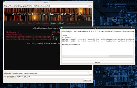 Gui App To Easy Multiple Downloads Via Wget Ropendirectories