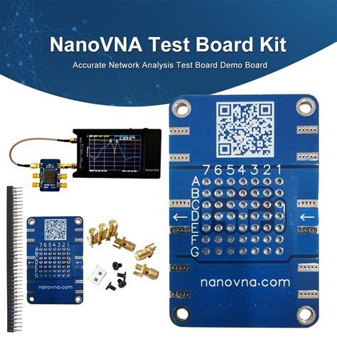 NanoVNA Testboard Kit VNA Test Demo Board Durable Grandado