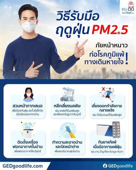 6 วิธีรับมือฤดูฝุ่น Pm2 5 Ged Good Life ชีวิตดีดี