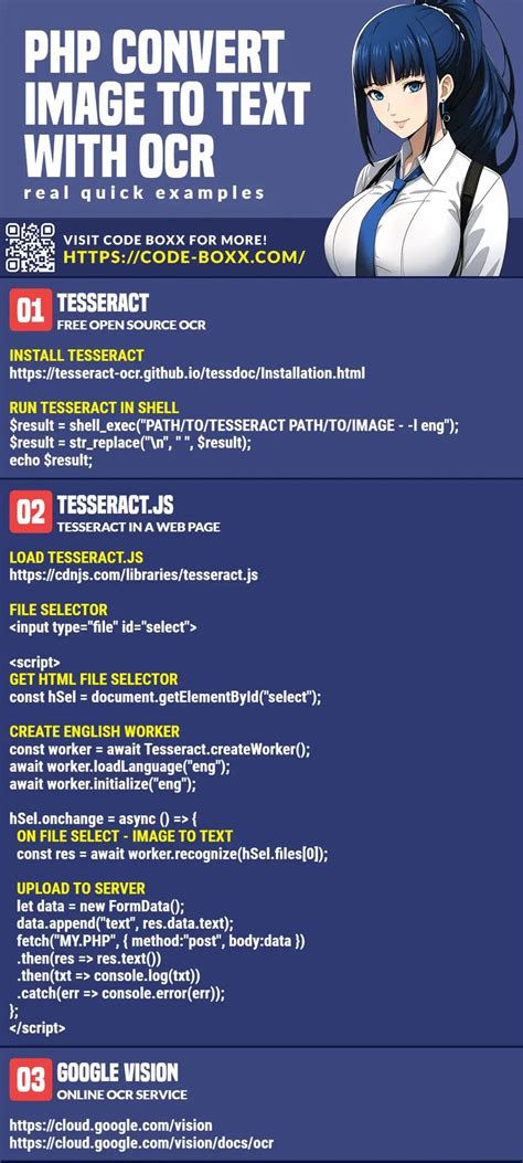 Php Image To Text With Ocr Learn Computer Science Computer Basic