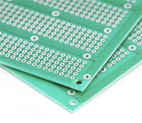 1 X Single Side Fr4 Diy Breadboard Style Prototype 2 54mm Universal Pc Sm Components