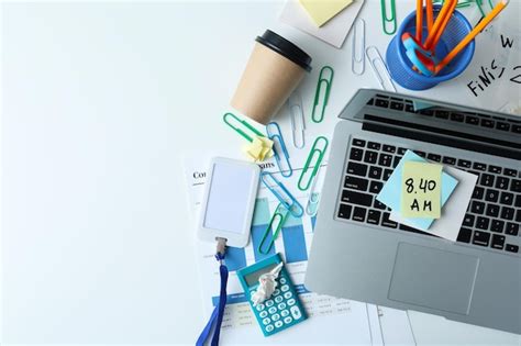 지저분한 사무실 직장 직장 및 작업 공간 개념 무료 사진