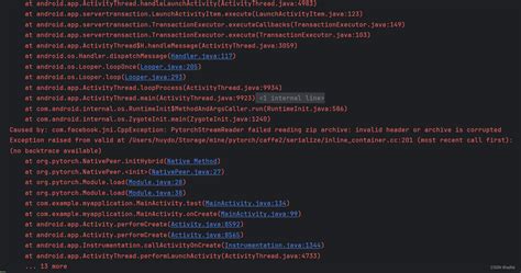 Pytorch——androidpytorchstreamreader Failed Reading Zip Archive In Csdn博客