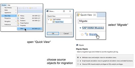 Overview Of Migration Of Sap Hana Graphical View M Sap Community