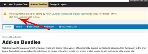 Locked Content Web Express Support Drupal 7