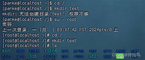linux用户和权限、su、exit、sudo linux设置用户权限 su权限 csdn博客
