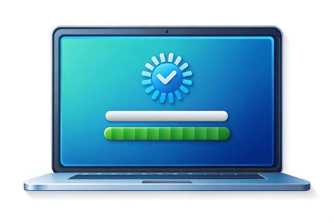3d Loading Illustration System Software Update And Upgrade Concept