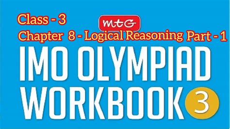 Imo Olympiad Chapter 8 Logical Reasoning Part 1 For Class 3 Youtube