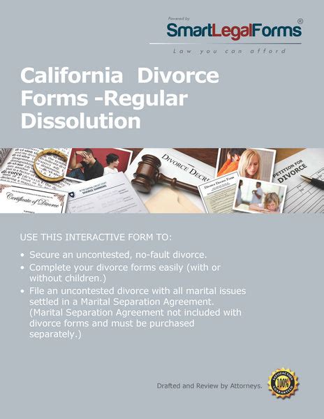 California Divorce Forms Smartlegalforms