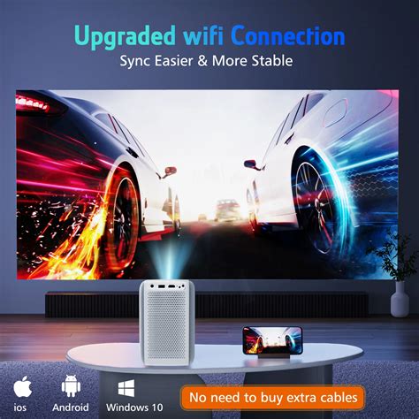 Smart Micropack Smart Projector With Android Os 4k 1080p Resolution