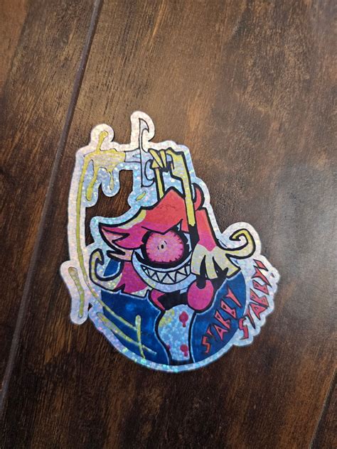 Hazbin Hotel Stickers Nic Da Stick Creations