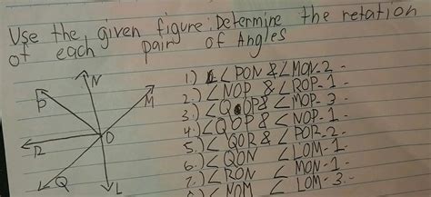 Use The Given Figure Determine The Retation StudyX