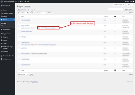 Create Timeline Using WPBakery Page Builder Cool Timeline Pro