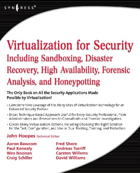 Virtualization For Security EBook By John Hoopes EPUB Rakuten Kobo United States