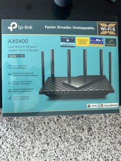 TP Link AX5400 WiFi 6 Router Computers Tech Parts Accessories Networking On Carousell