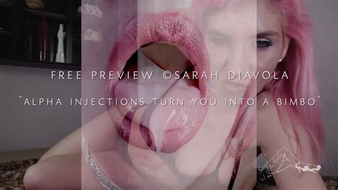 Alpha Injections Turn You Into A Bimbo Free Preview Copyright Sarah