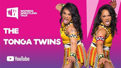 Wow Tag Team Champions The Tonga Twins Talk About How The Rocks Mom Got Them Into Wrestling