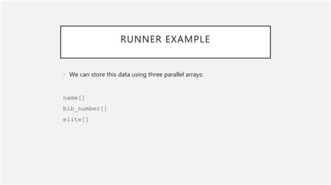 Parallel Arrays In Python Pptx Computing Technology And Computing