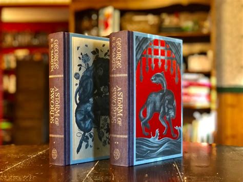 The Folio Society Releases New Editions Of Storm Of Swords Jurassic